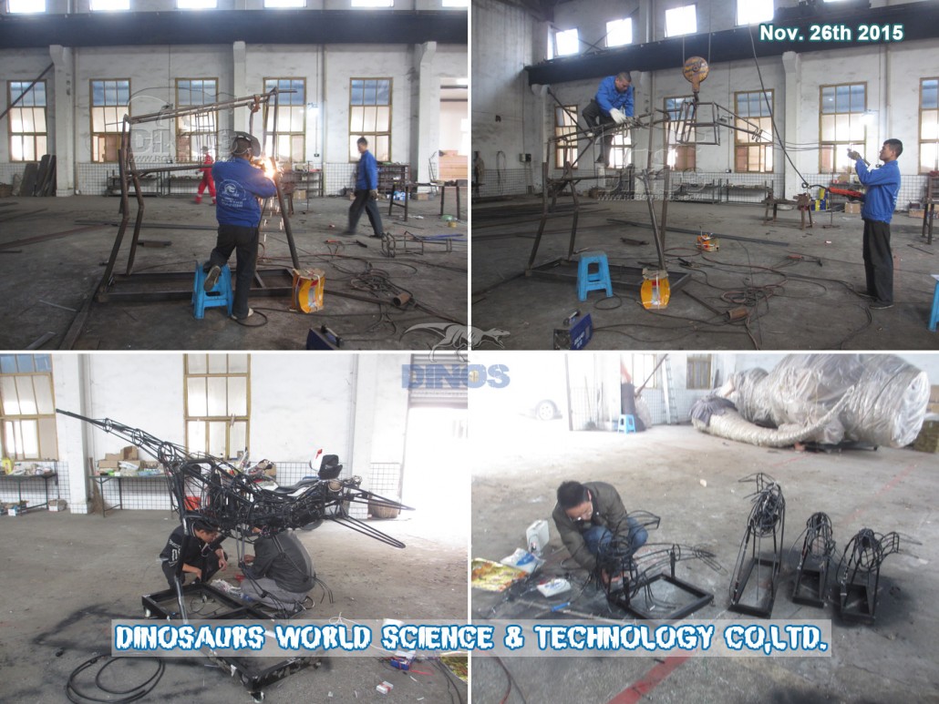 Mexico Customer Ordered 9 Units Artificial Animals Model From Us 2015 ...